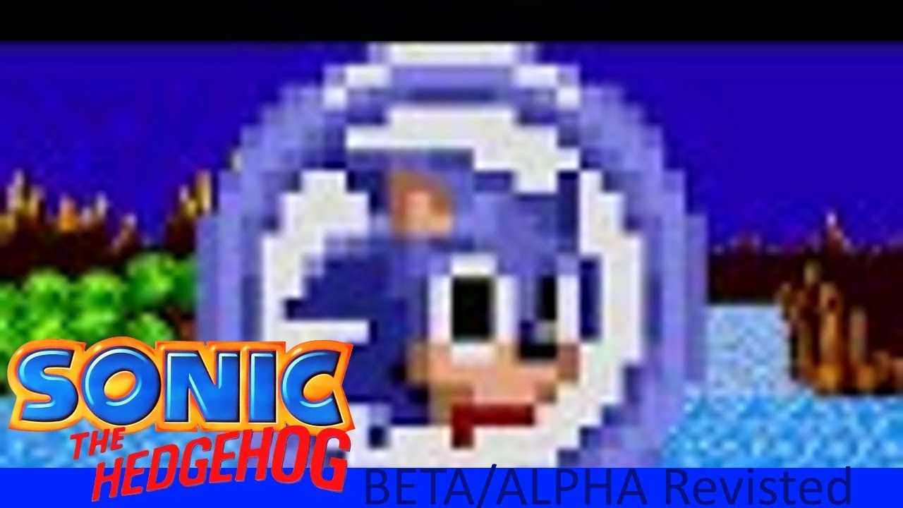Sonic The Hedgehog Beta/Alpha Revisted - YouTube