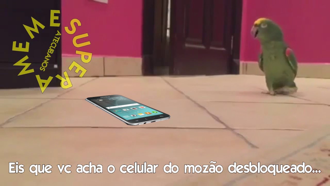 QUANDO VOCE ACHA O CELULAR DO MOZAO DESBLOQUEADO - SUPERA MEME - YouTube