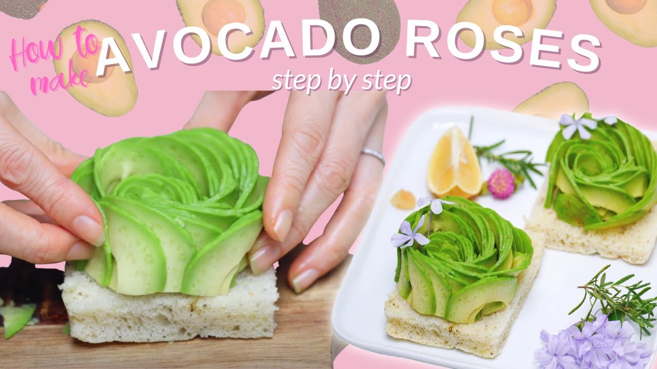 Easy Avocado Rose Toast 🥑 | Double Healthiness~ - YouTube