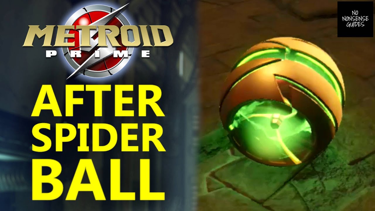Metroid Prime Spider Ball - What To Do After Spider Ball - YouTube