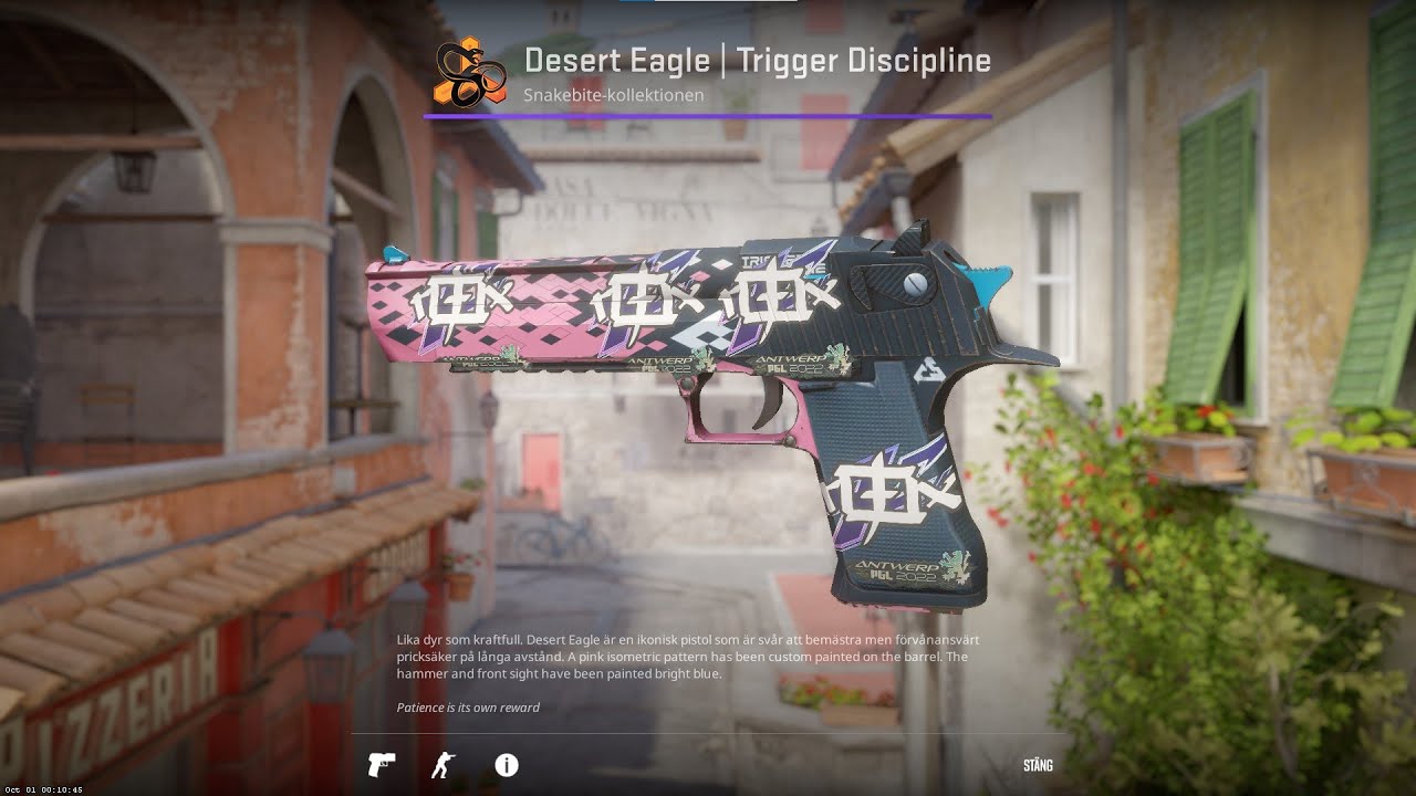 Desert Eagle - Trigger Discipline (MW) 4x Rox sticker - YouTube