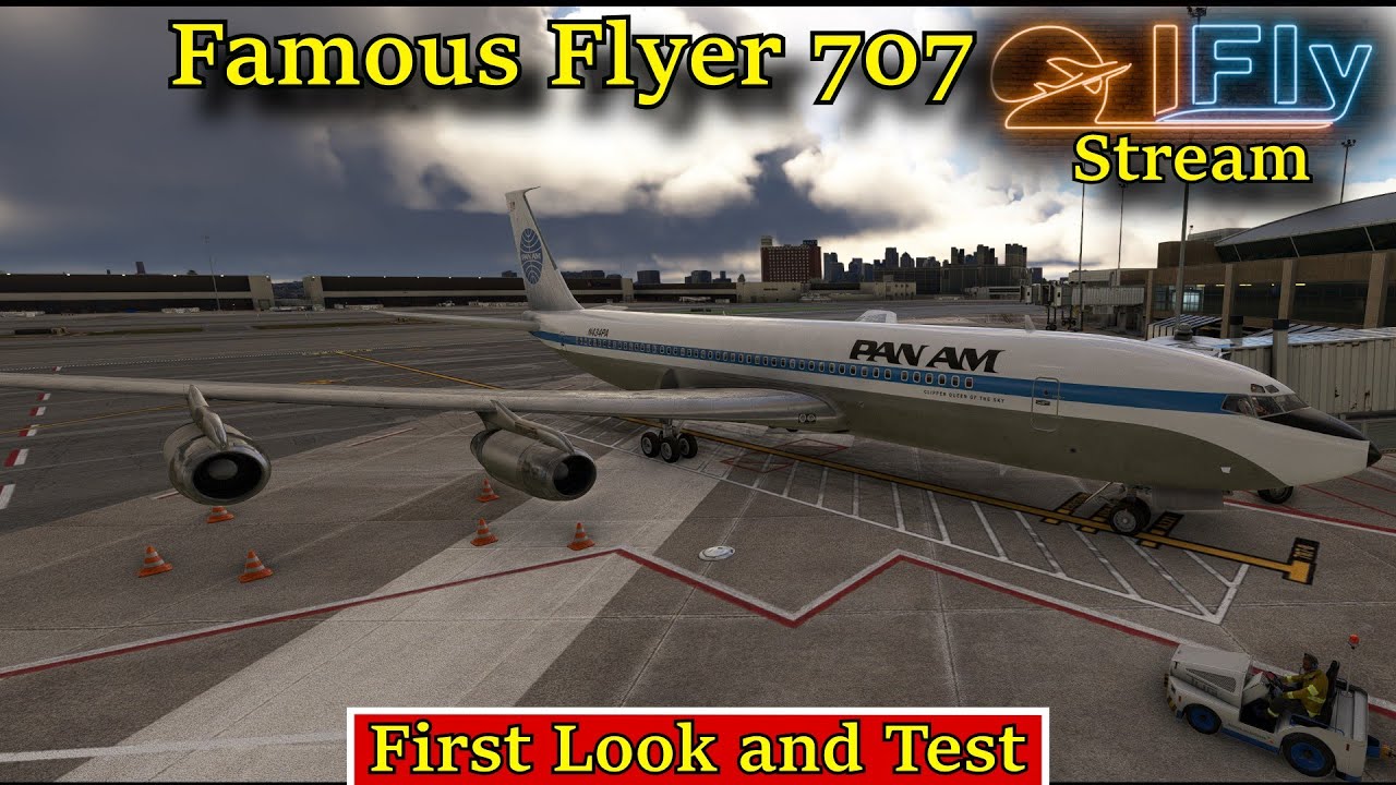 MSFS | NEW BOEING 707 | FIRST LOOK AND TEST | MSFS DEV WATCHPARTY - YouTube