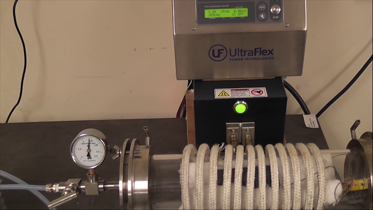 Graphite Heating In Argon Atmosphere Part 1 - YouTube