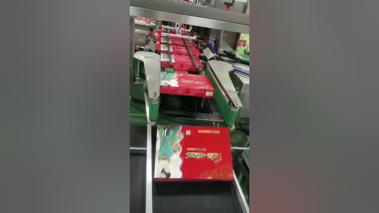 Flying Laser marking fully automated coding &marking on production line of food packaging# ...