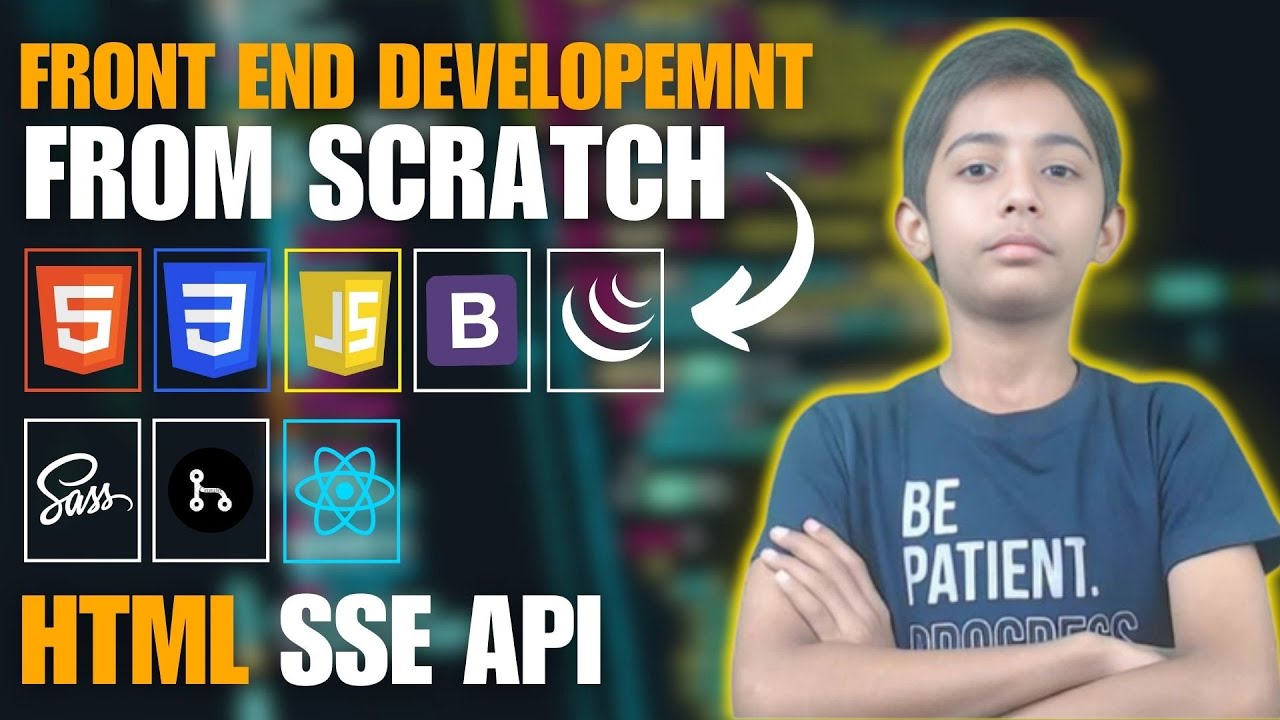 HTML SSE API {Frontend Web Development Full Course From Scratch} - YouTube
