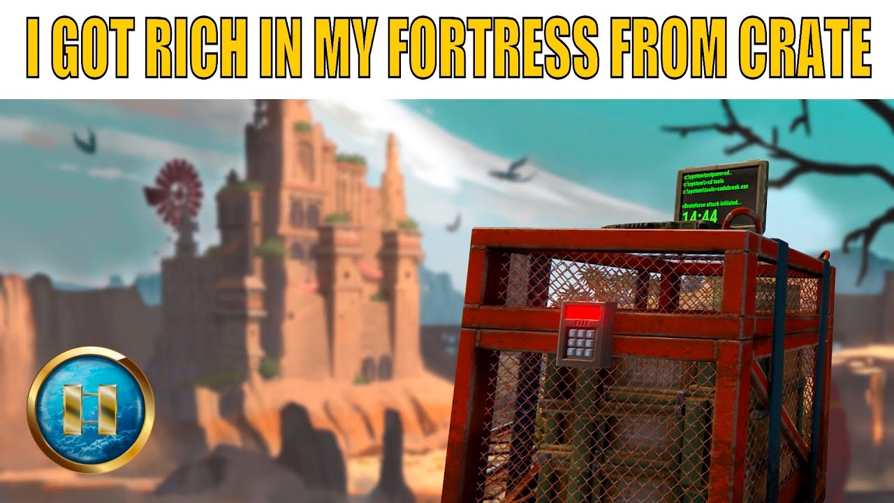 RUST - Getting rich from time crate - YouTube