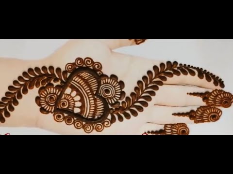 Stunning bridal henna desingn - YouTube