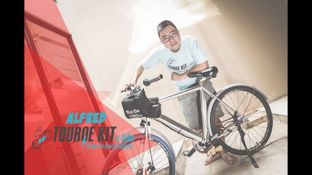 Alfred : Kreator Mini-on Tourqe E-Bike - YouTube