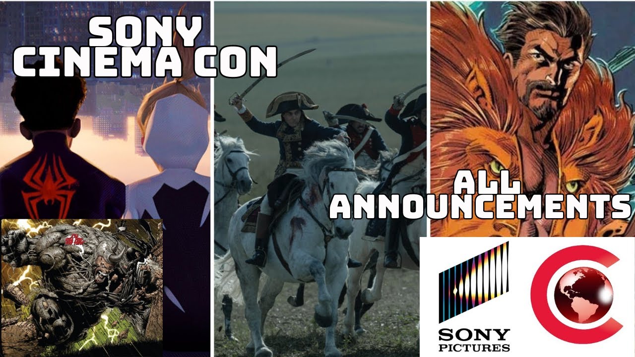 Sony Cinema Con 2023 All The Announcements W Details And Breakdowns ...