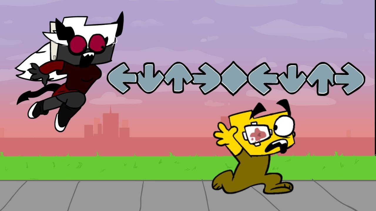 FNF - Vs Meri V2 ( Escape But I Charter it to 9 Keys ) - YouTube