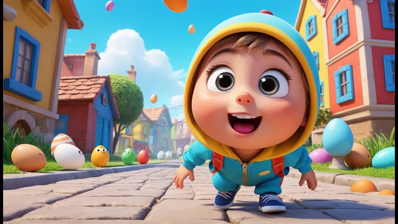 Humpty Dumpty Sat On A Wall – Rescue Car in Egg Kingdom | Fun Nursery ...
