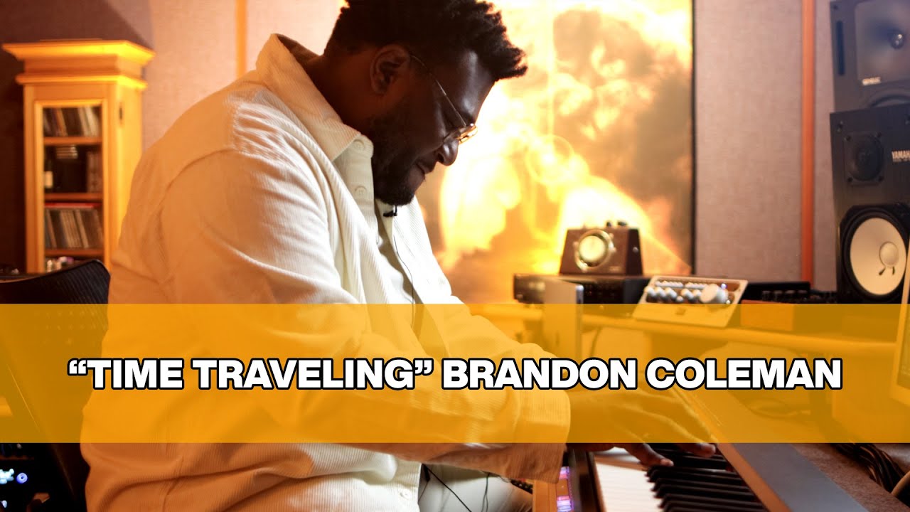 Is This a Virtual Piano? Brandon Coleman Plays “Time Traveling” - YouTube