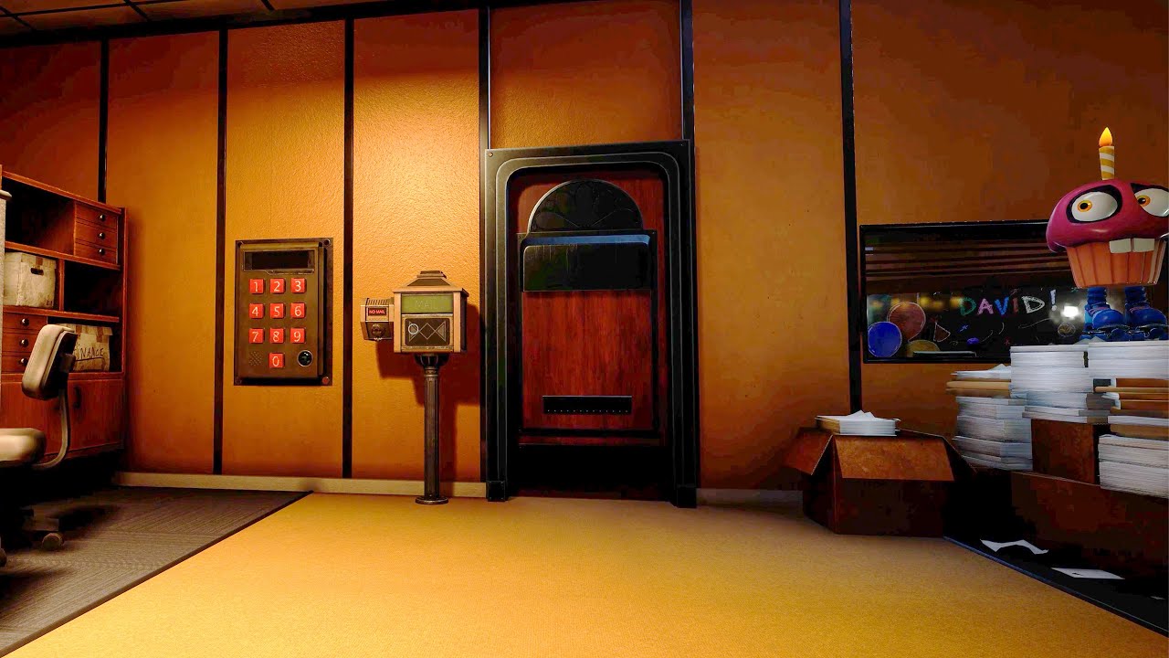 FNAF Secret of the Mimic - Door Code in Admin's Wing - YouTube