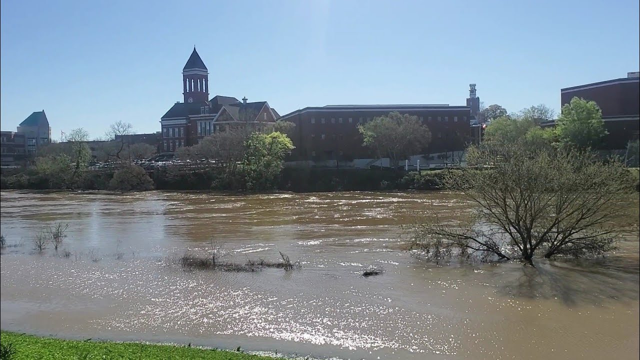 Walking Rome, GA: Recent heavy rainfall causes flooding, Oostanaula ...