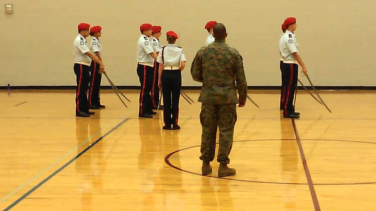 Cooper AFJROTC Sabre - YouTube