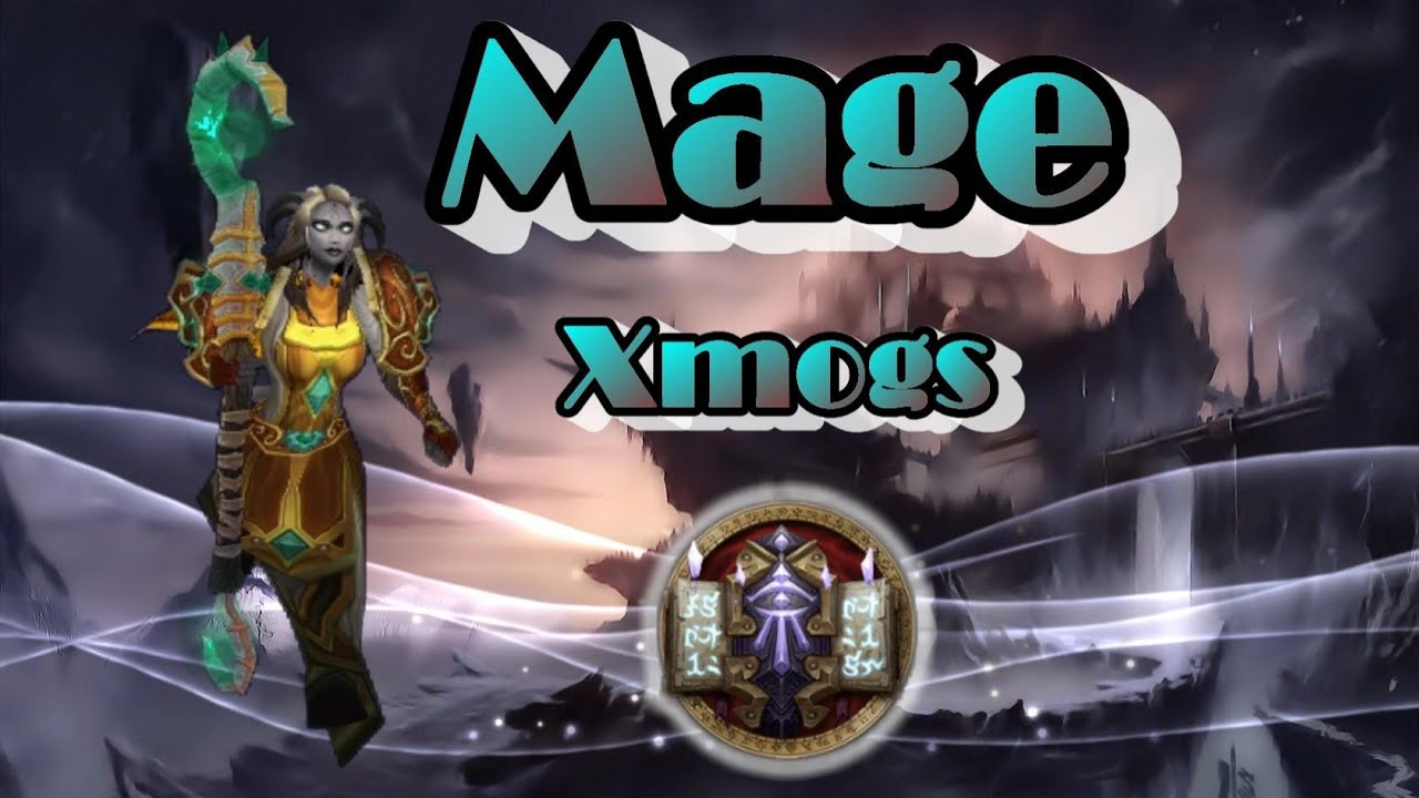 Mage Transmogs - Icy Scholar Xmog Set - YouTube