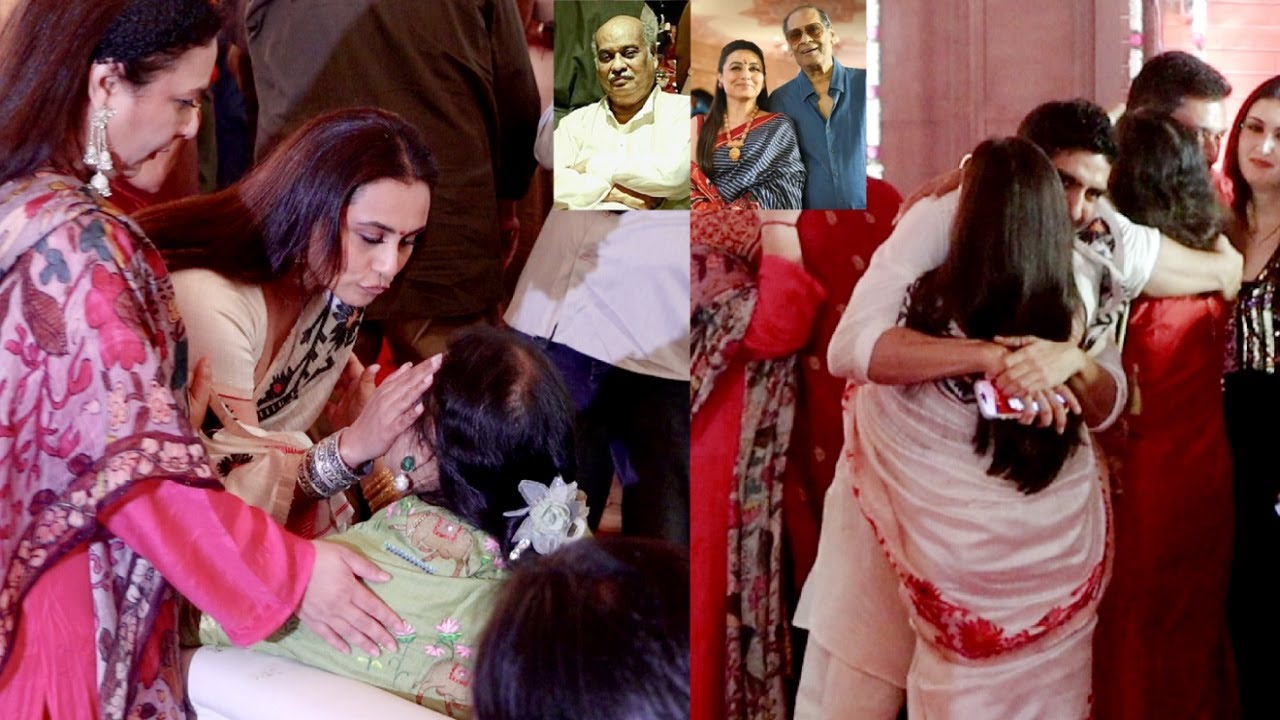 Rani Mukherjee Consoles Ayan Mukherjee & Sharbani Mukherjee Mother For ...