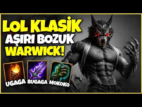 League of Legends Classic: Playing 144p Warwick but One-Shotting Everyone