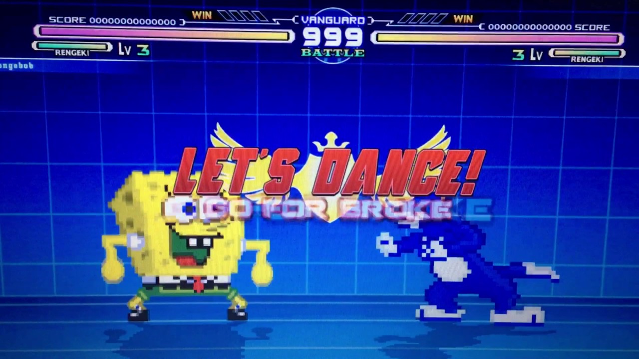SpongeBob SquarePants VS Tom Cat Mugen Fight - YouTube