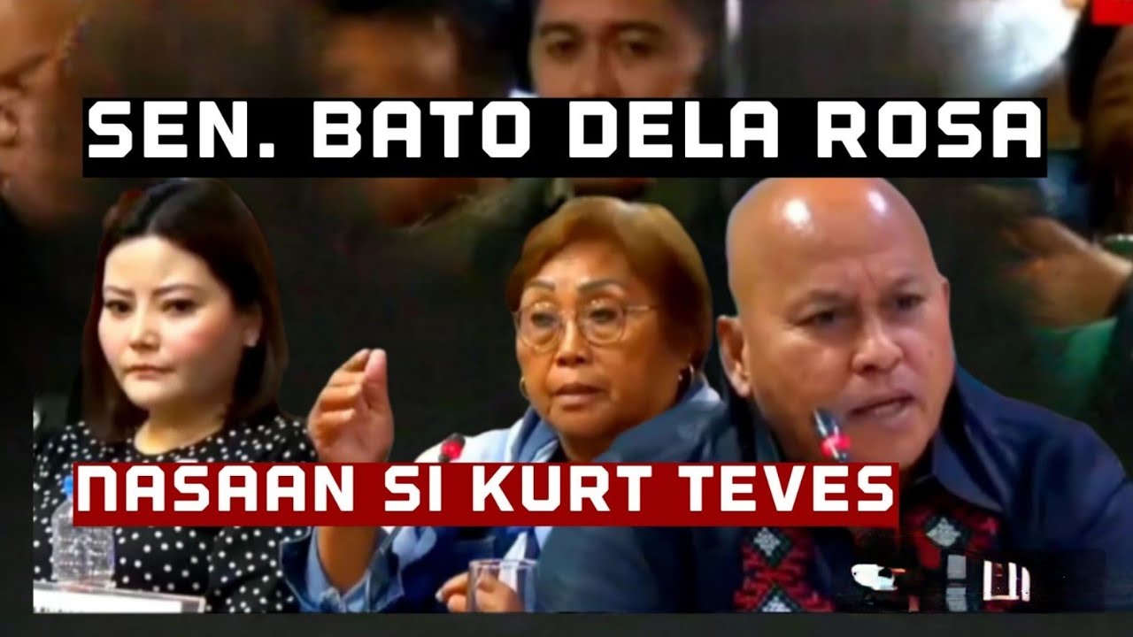 SEN. BATO DELA ROSA pinapatawag sa senado si Matthew kurt teves ...