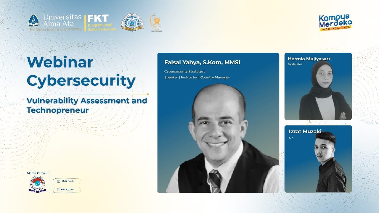 WEBINAR CYBER SECURITY VULNERABILITY ASSESSMENT & TECHNOPRENEUR - YouTube