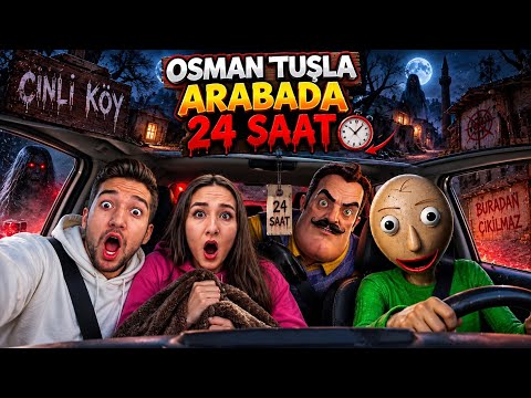 OSMAN TUŞLA ARABADA 24 SAAT 😱 ( Osman tuş korktu ) @BETERBÖCÜKTÜRKİYE 