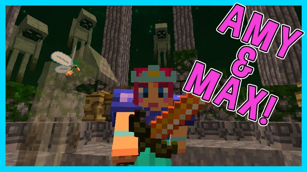 Amy & Max! Ep.42 CRAGROCK TOWER! | Minecraft | Amy Lee33 - YouTube