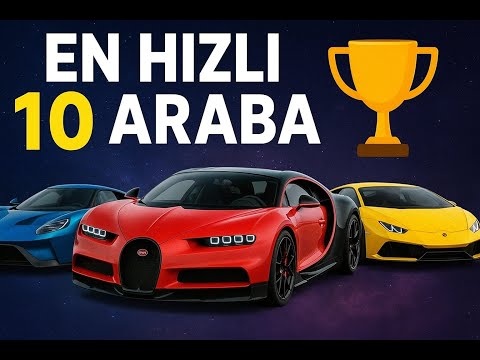“Dünyanın En Hızlı 10 Arabası 🚗💨 | 2025 Süper Arabalar Listesi”