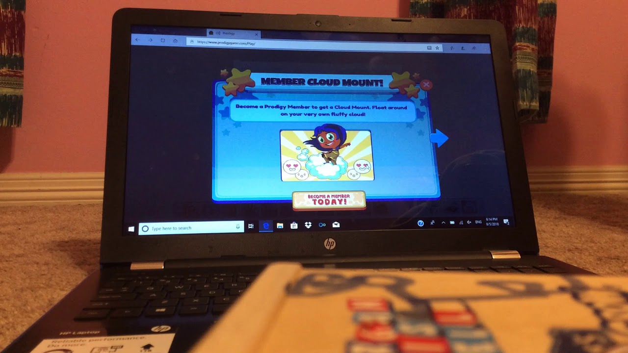 I look around town and fight monsters(prodigy) - YouTube