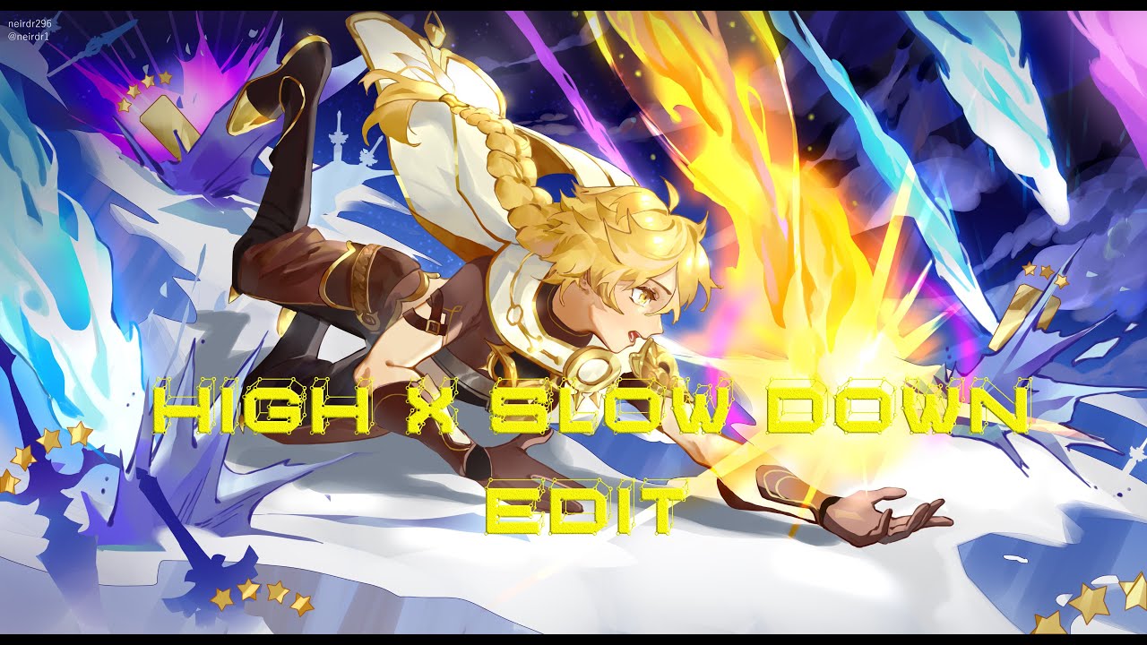 Genshin Impact-(High x Slow Down Edit/Amv/Gmv) - YouTube