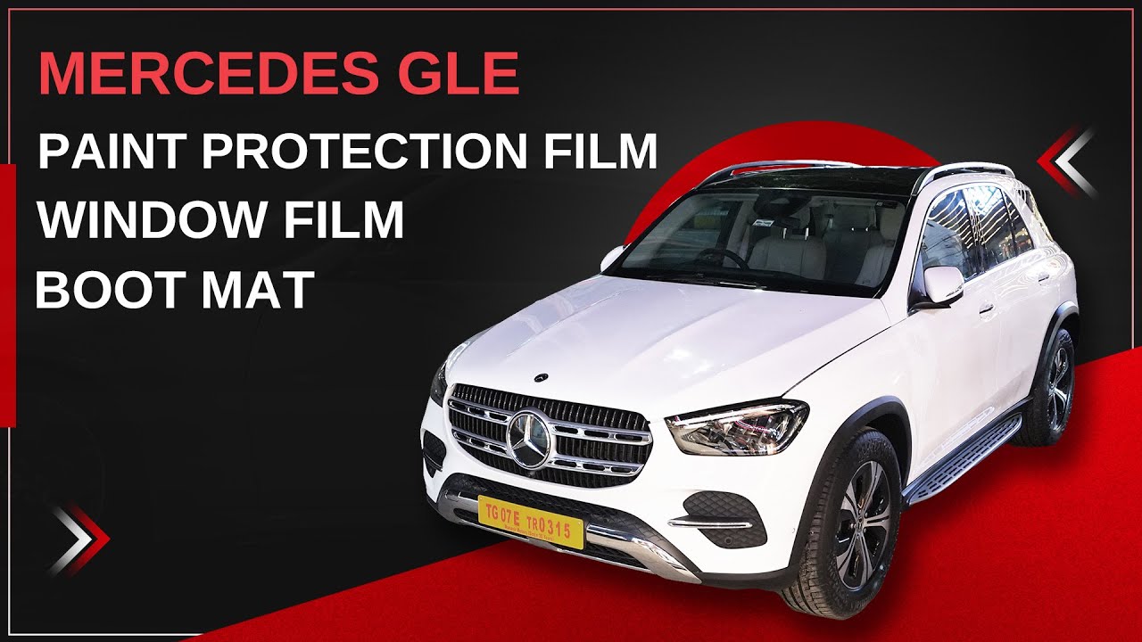 Mercedes GLE Paint Protection Film, Nano Ceramic Film & Boot mat ...