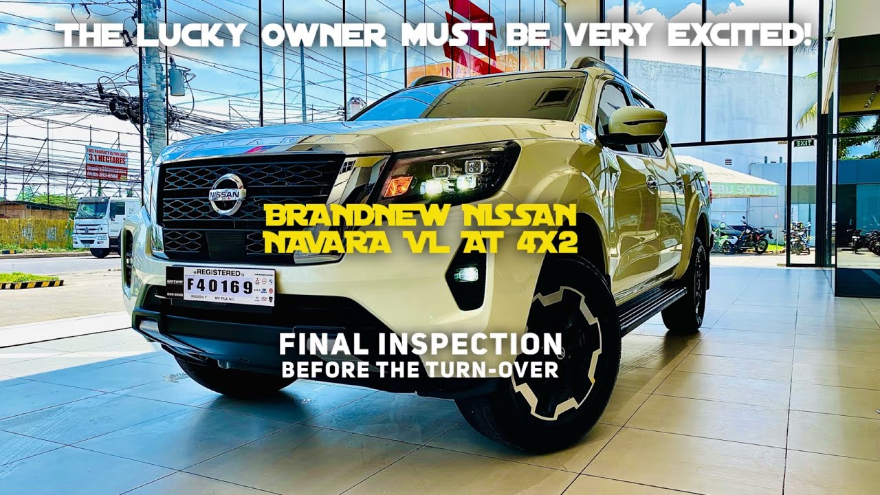 Nissan Navara VL AT 4x2 final inspection. Im excited for the owner ...