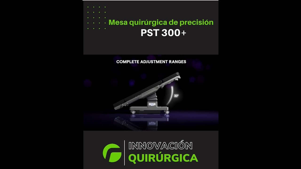 Mesa quirúrgica de precisión PST 300+ - YouTube
