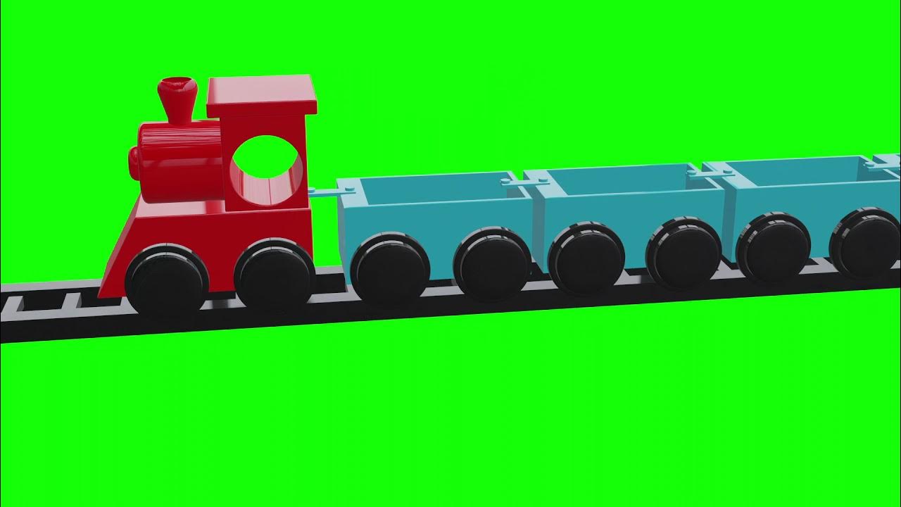 Moving Train green screen video || Free download || No Copyright - YouTube