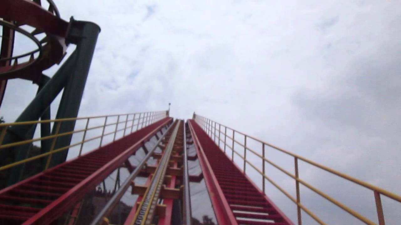 Floorless (Roller) Coaster- Janfusun Fancy World 8-14-13 - YouTube