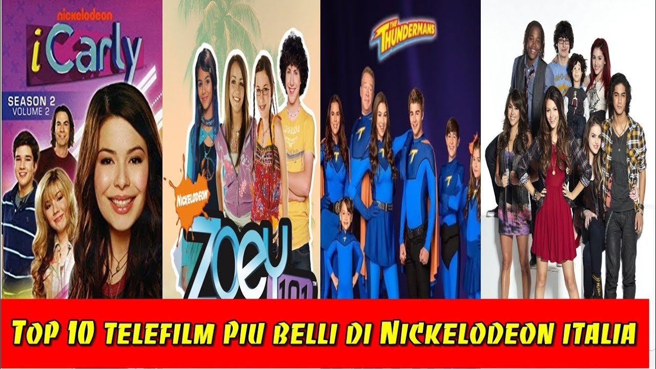 Top 10 Telefilm Più Belli Di Nickelodeon Italia - YouTube