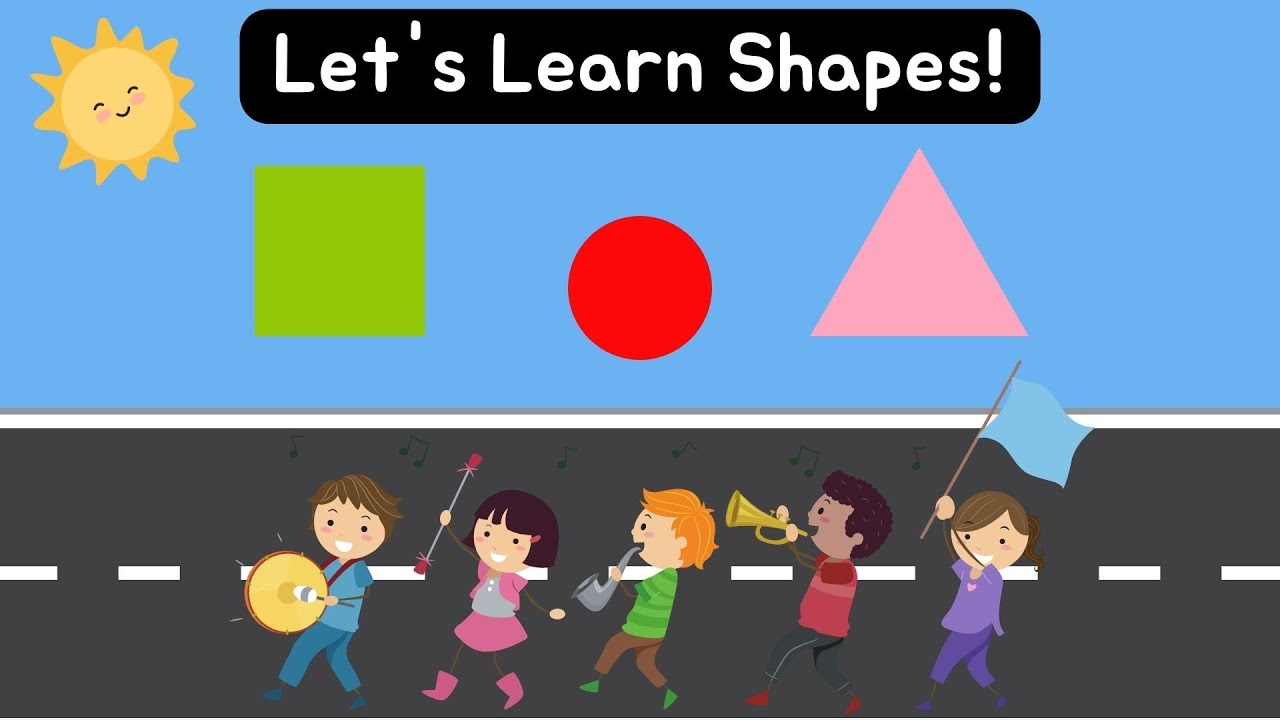 Shapes in Motion! Fun Dance and Song | Toddler Learning Video # ...