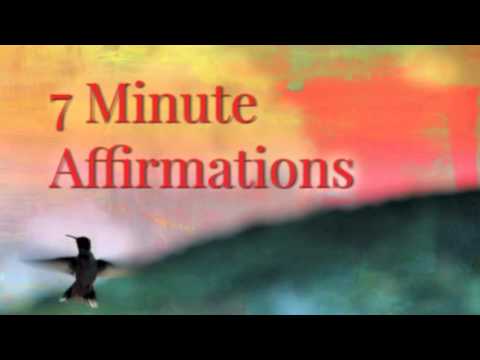 POWERFUL 7 Minute Affirmations - for Singers - YouTube