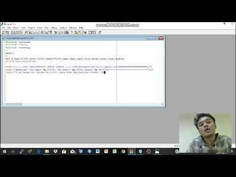 Borland C++ codingan sederhana - YouTube