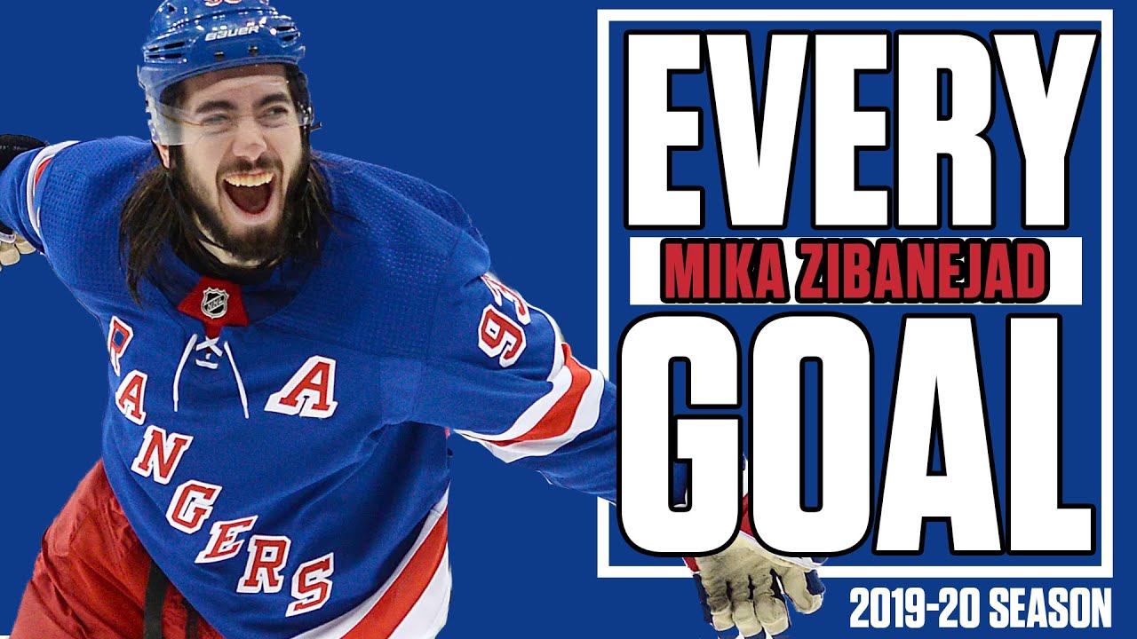 Every Zibanejad Goal From The 2019-20 Season…So Far - YouTube