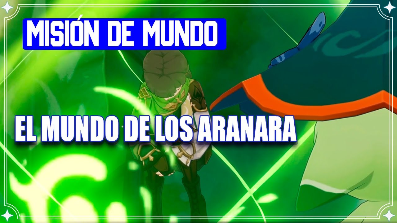 El mundo de los Aranara. El jardín onírico. Misiones Aranara . Sumeru ...
