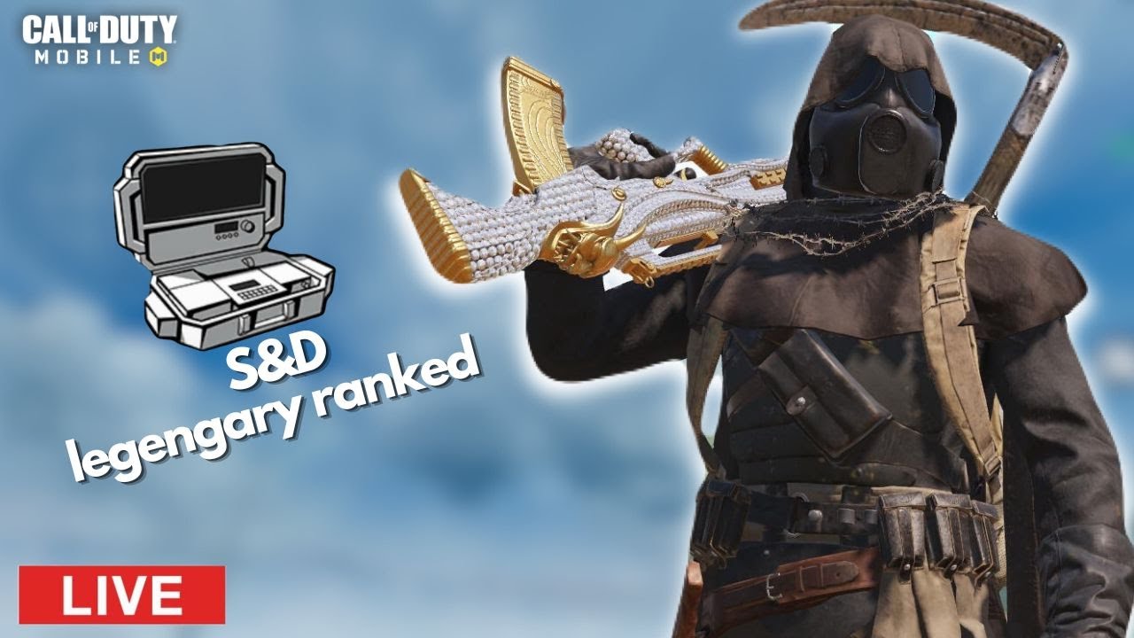 Only S&D Legendary Ranked | CODM Live - YouTube