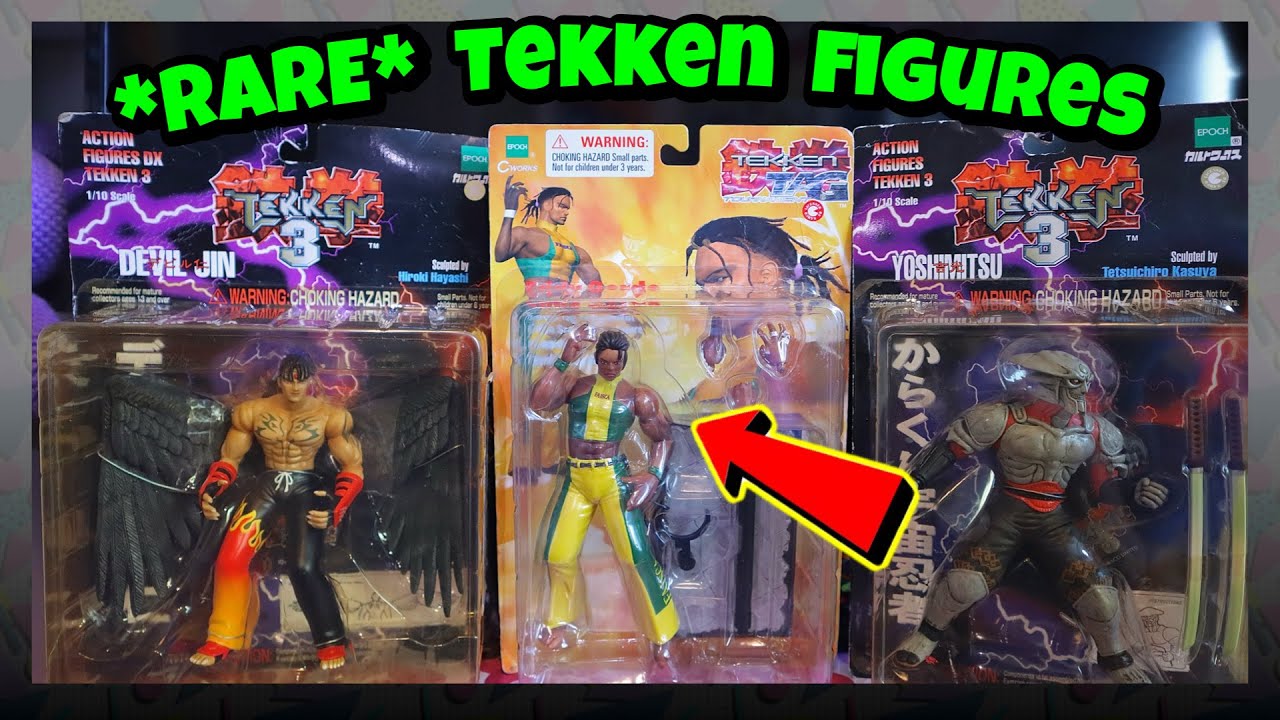 *ULTRA RARE* Vintage Tekken 3 & Tekken Tag Epoch 1:10 Scale Action ...