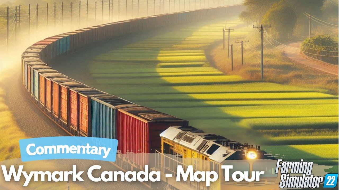 FS22 Wymark Canada Map Tour - With Commentary - YouTube
