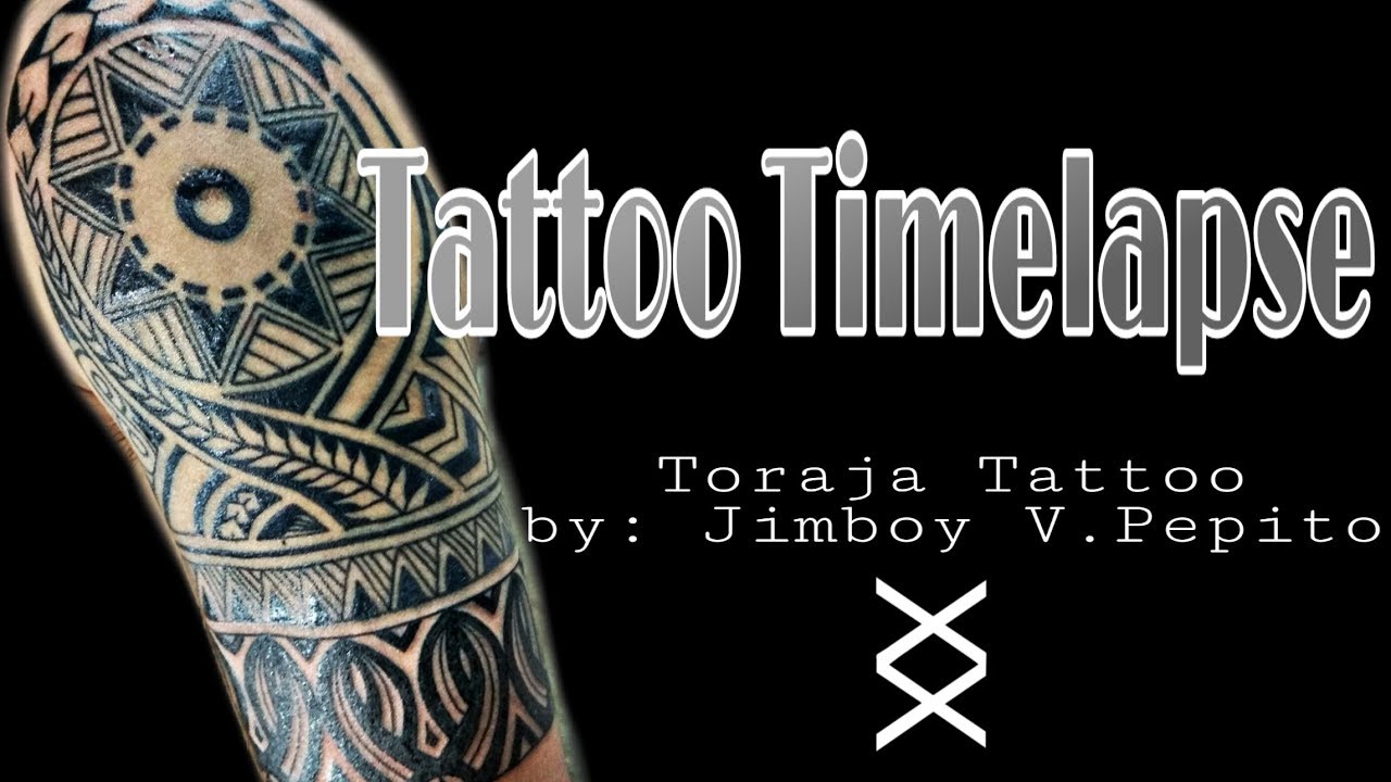 TATTOO TIMELAPSE | TORAJA TATTOO by: Jimboy V.Pepito - YouTube