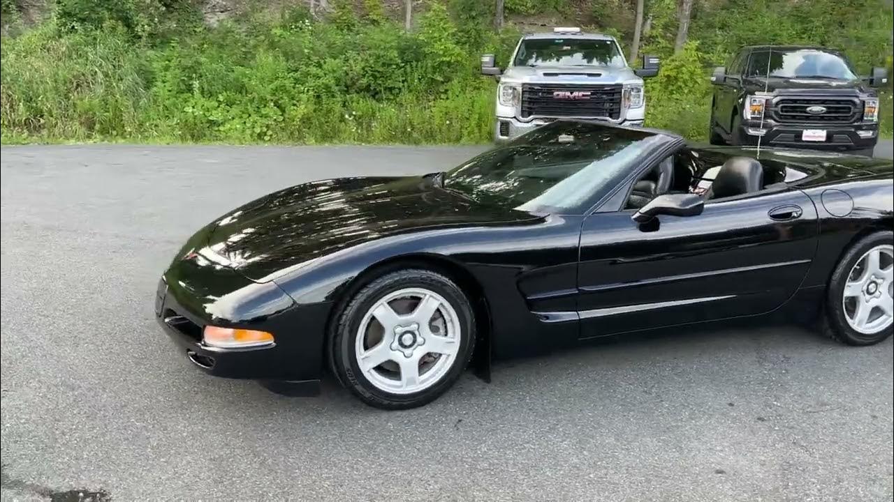 1998 Chevrolet Corvette Convertible. Triple Black. 6 speed manual. Only ...