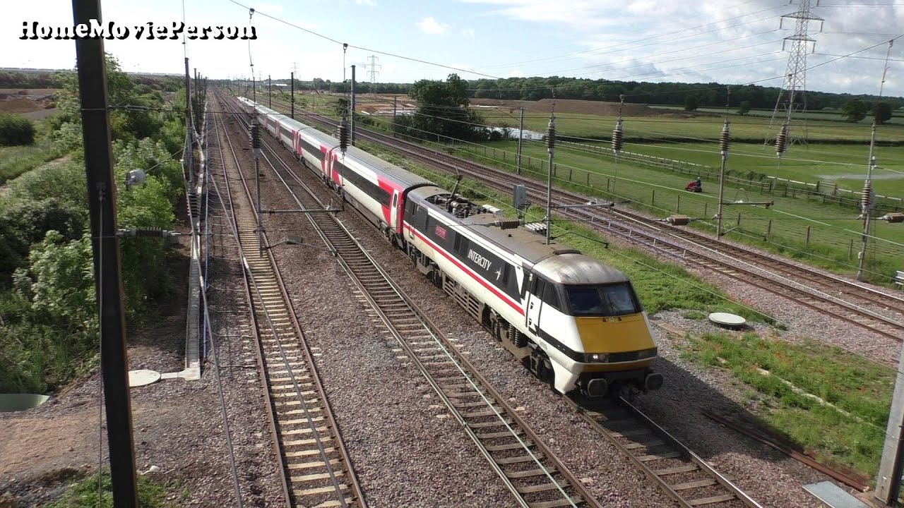 East Coast Mainline Near Marholm, Lolham and Tempsford Level Crossing ...
