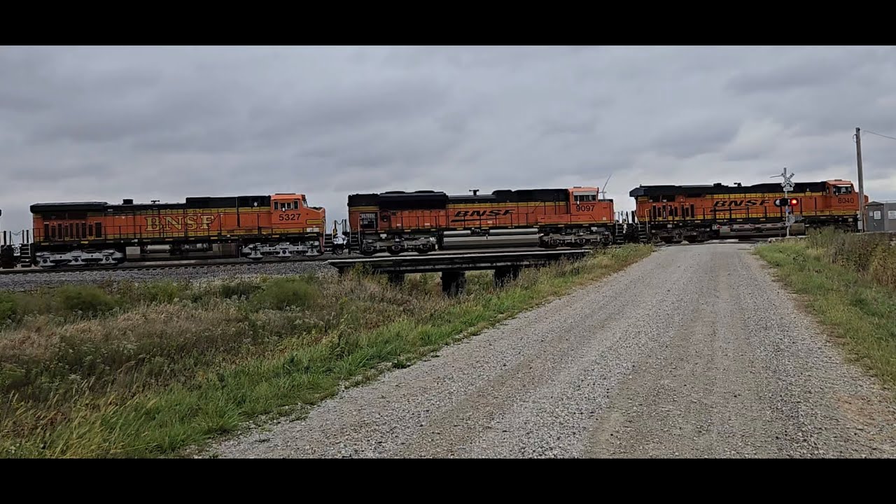 😎 4-Unit Westbound BNSF Z-Train!!! 🎯👍 (High-Def!) - YouTube