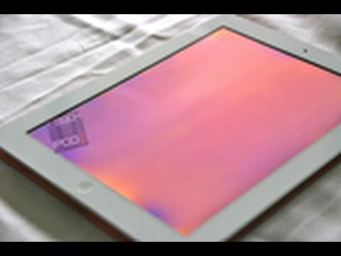 iPad 2 Screen Bleeding?! - YouTube
