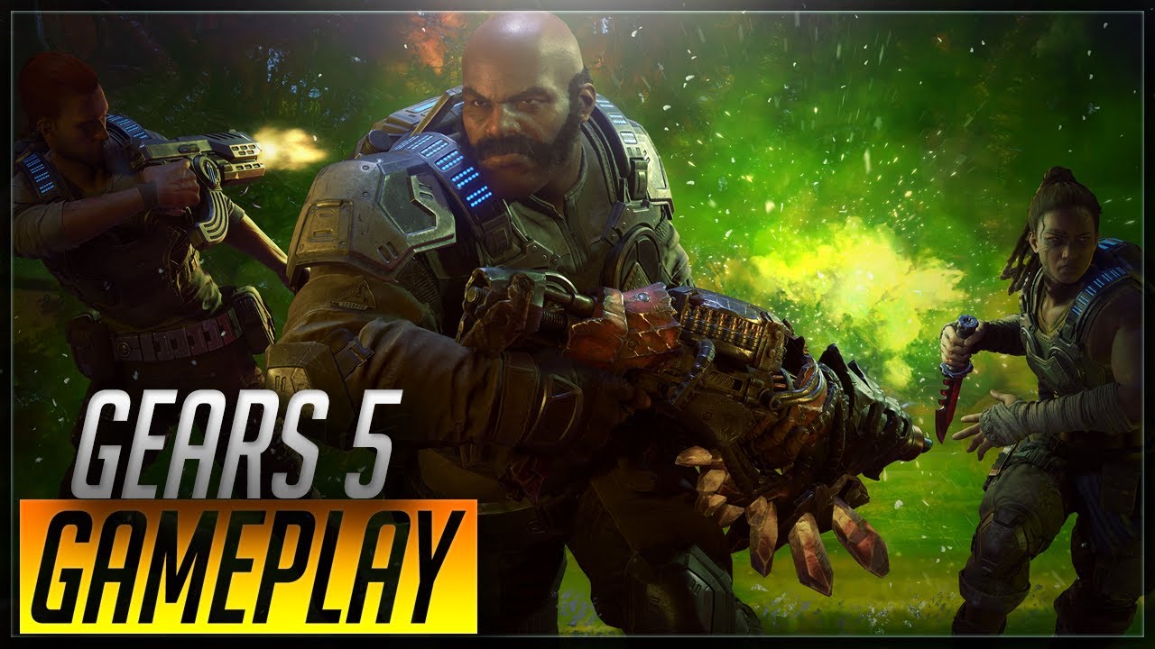 First Time Playing Gears 5 Escape Mode - YouTube